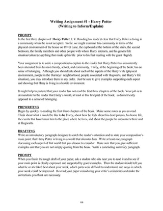 Harry potter worksheet english | PDF