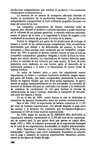 El Enclave Bananero en la historia de Honduras | PDF