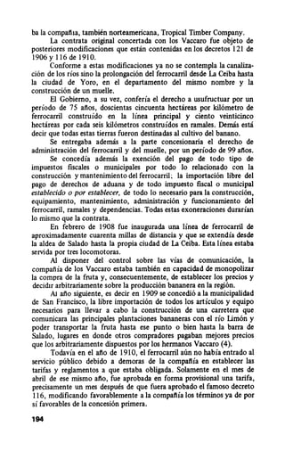 El Enclave Bananero en la historia de Honduras | PDF
