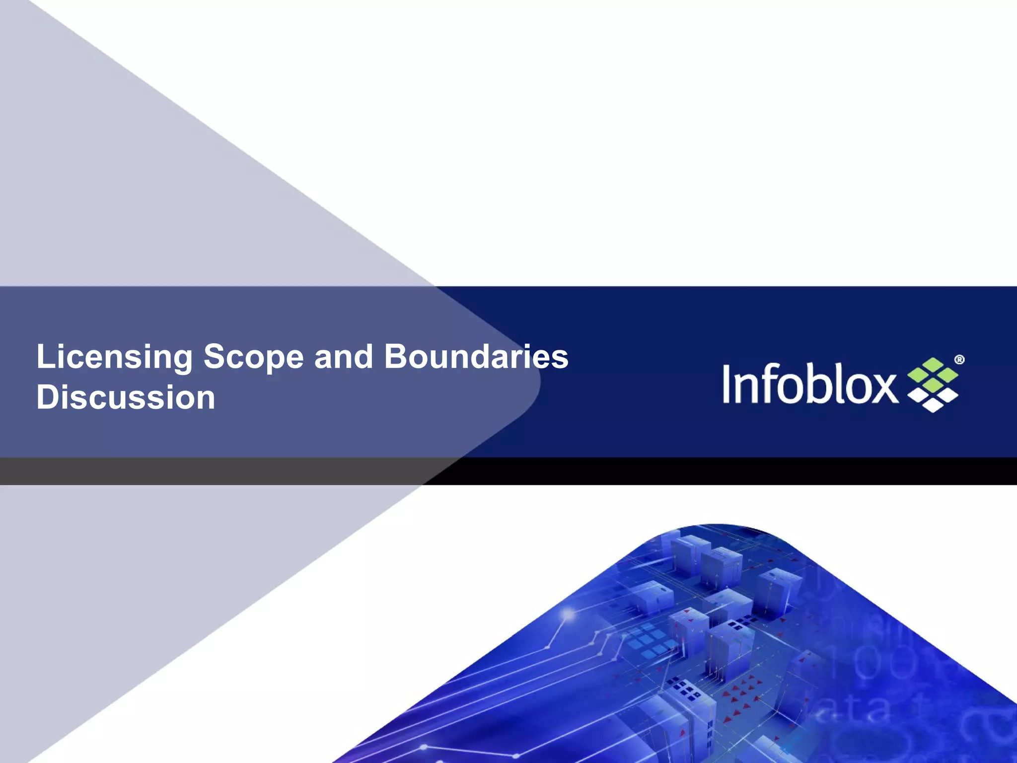 LicensingScopeAndBoundaries | PPT