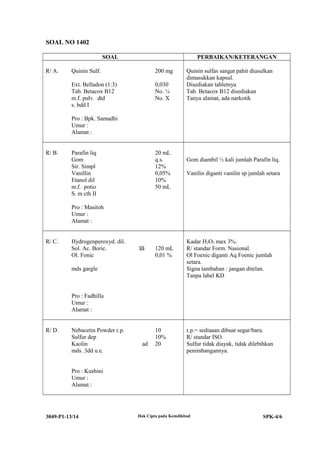 3049 p1-spk-farmasi | PDF