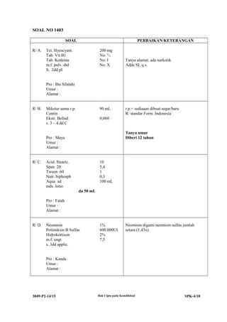 3049 p2-spk-farmasi | PDF