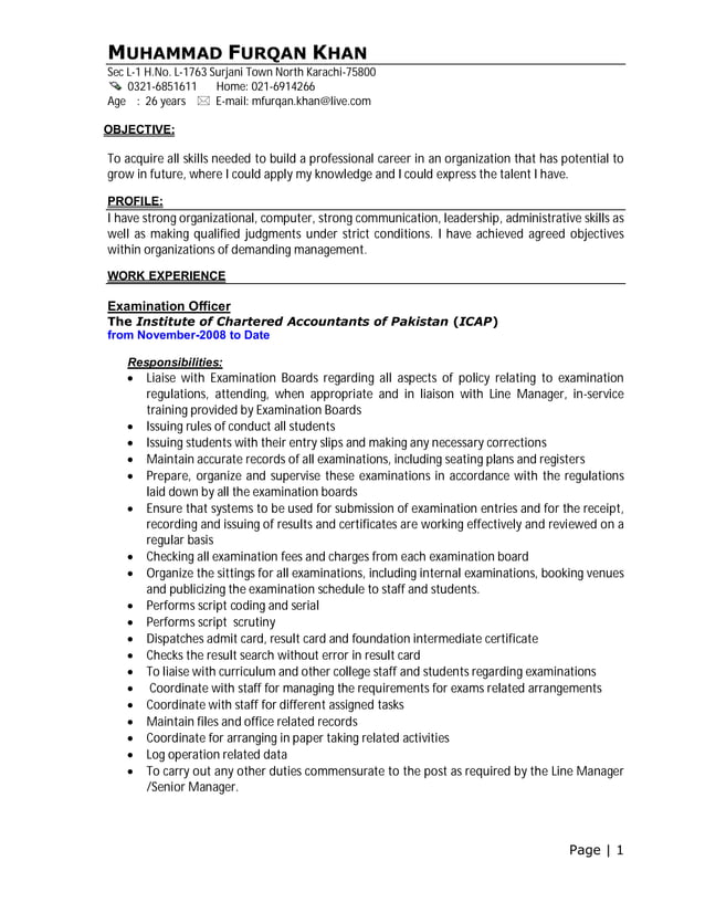 Furqan-CV | PDF