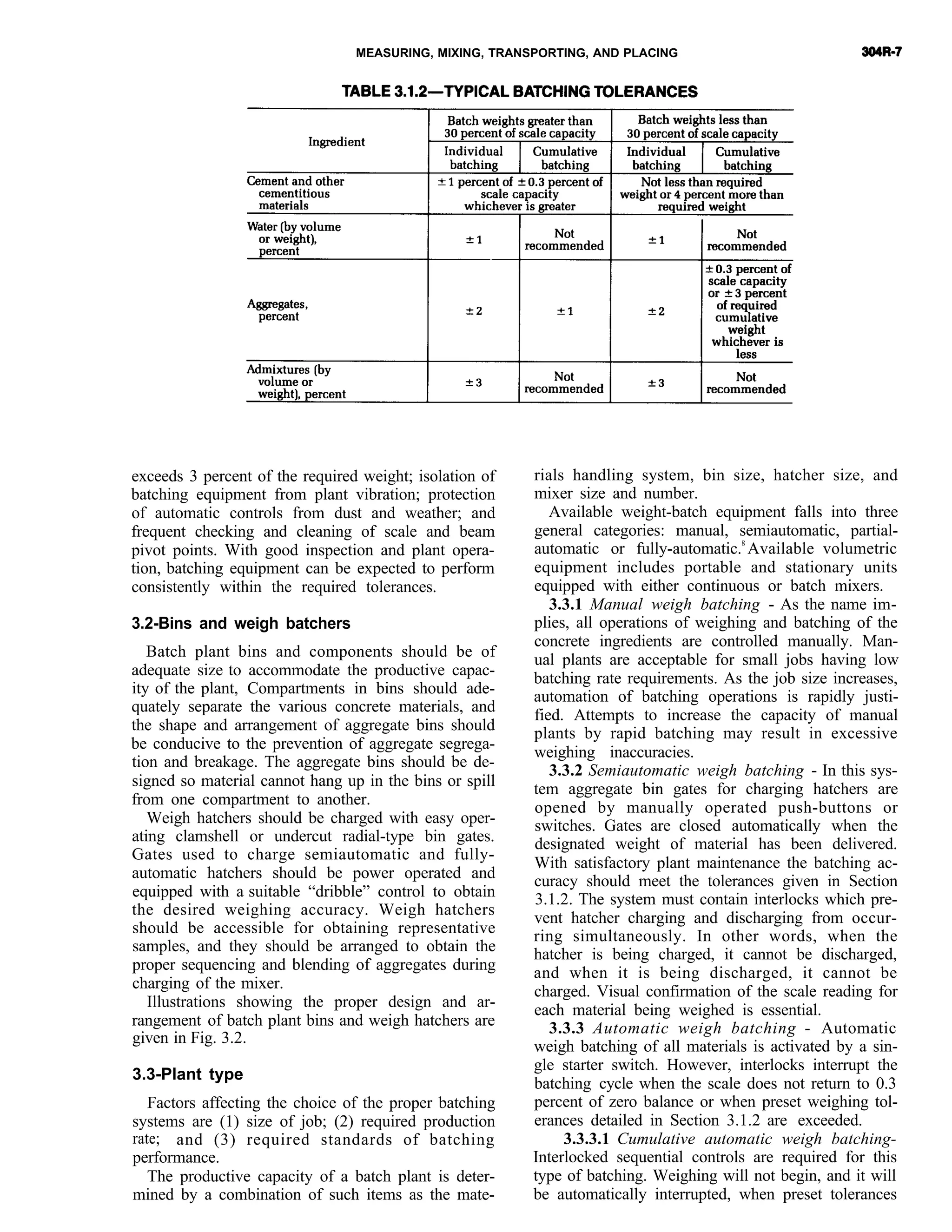 304 r 89 - guide to measuring, mixing, transporting and placi | PDF