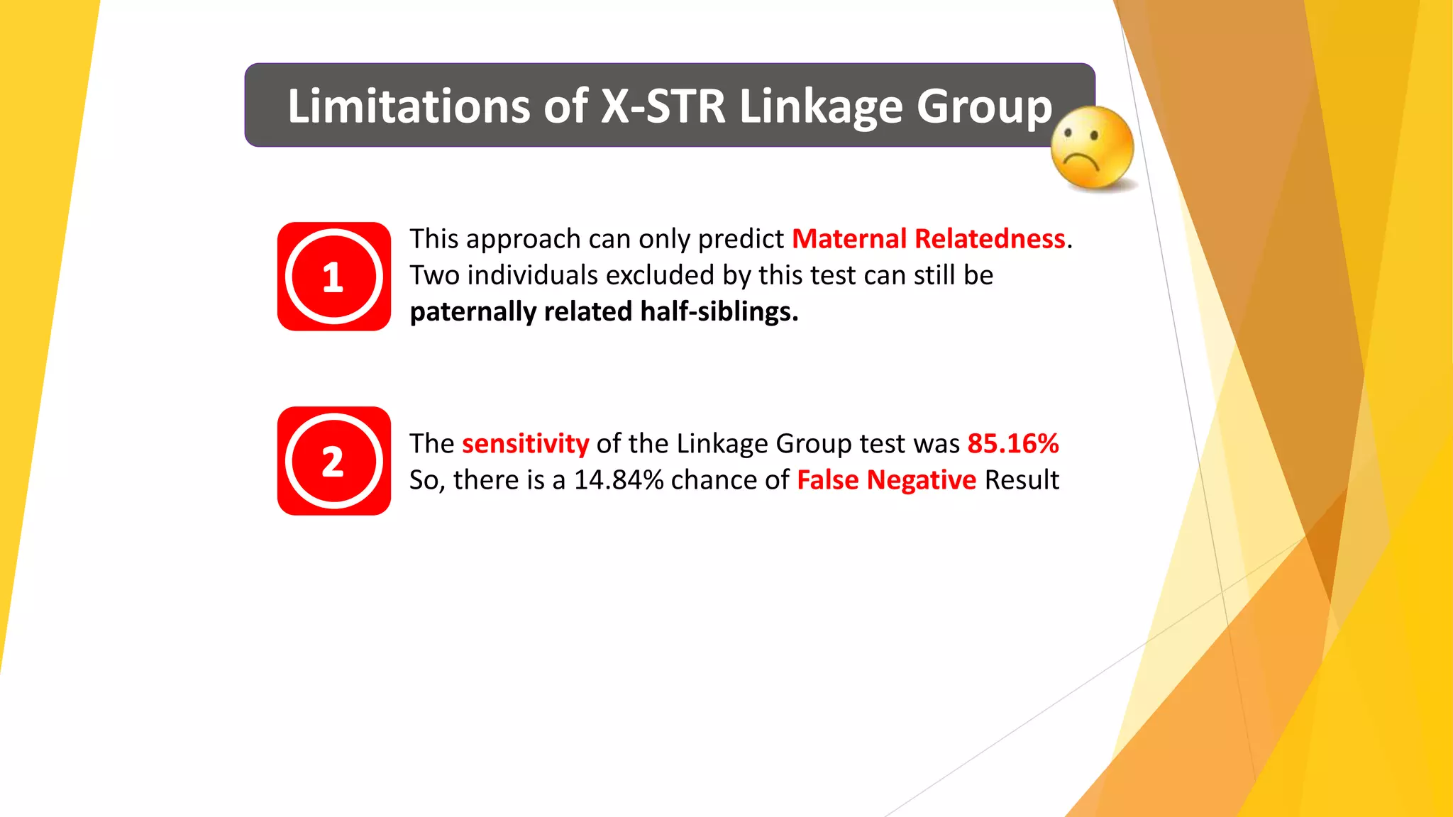 Importance of X-STR Linkage Groups in the Establishment of Maternal ...