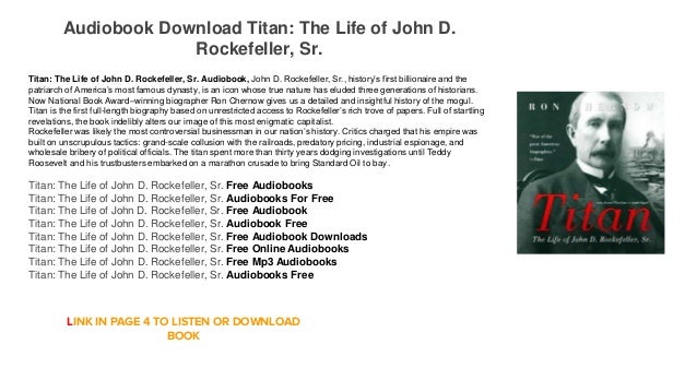 The titan rockefeller - erklo