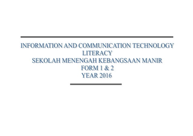 30500932 ictl-form-two-yearly-plan-rancangan-tahunan-ictl-ting-2 | PPT