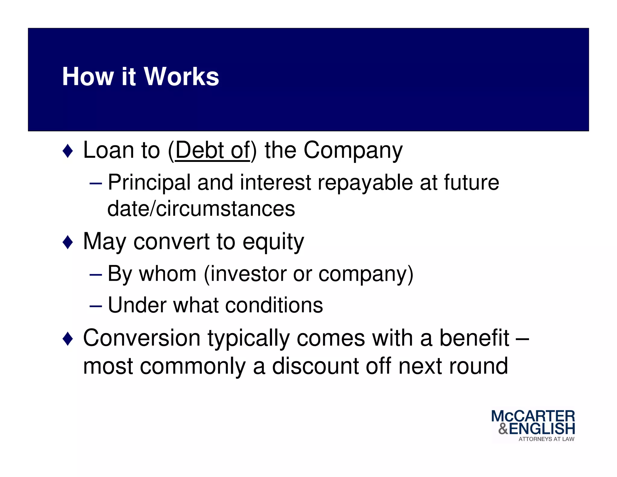 Convertible Debt - How it Works | PDF | Stocks and Bonds | Personal ...