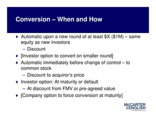 Convertible Debt - How it Works | PDF | Stocks and Bonds | Personal ...