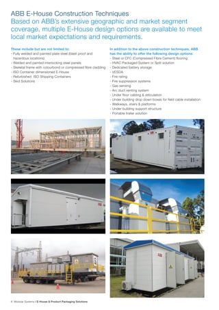 01_CZ E-House Packaging Brochure 2015 | PDF | Power and Energy Industry ...