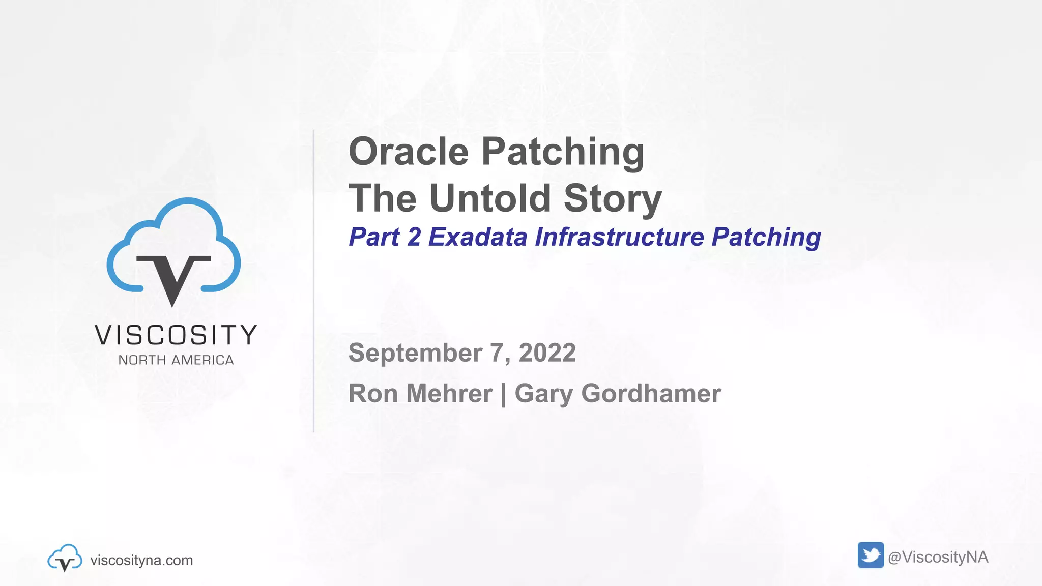 Oracle_Patching_Untold_Story_Final_Part2.pdf | Databases | Computer Software and Applications
