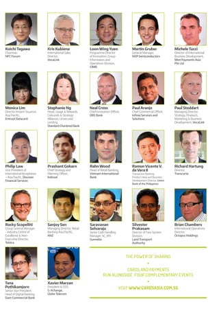 Cards & Payments Asia 2015 Brochure | PDF