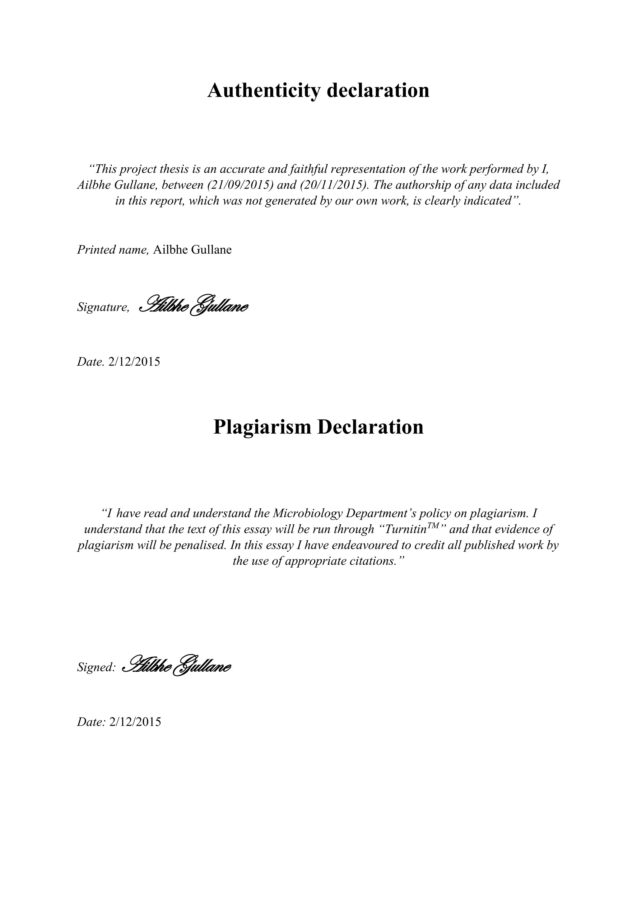 Completed Final Year Project | PDF