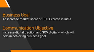 DHL_Srishti Chawla_B2B Marketing Plan | PDF