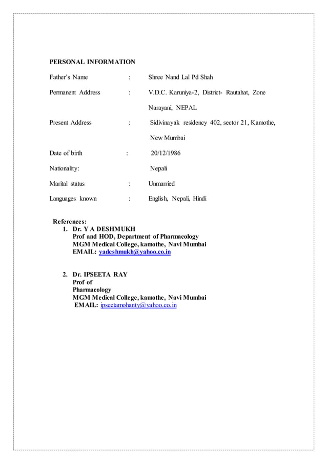 Rajesh kumar suman( CV) | PDF