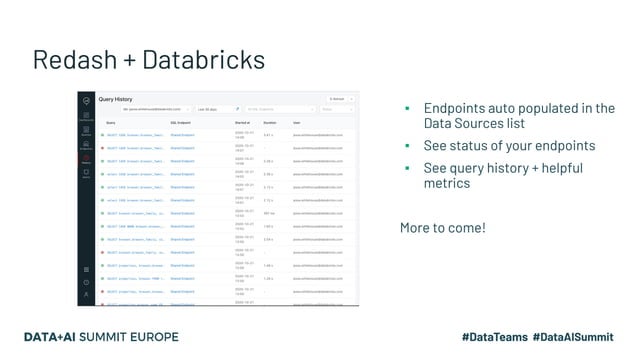 Using Redash For Sql Analytics On Databricks Pdf Databases