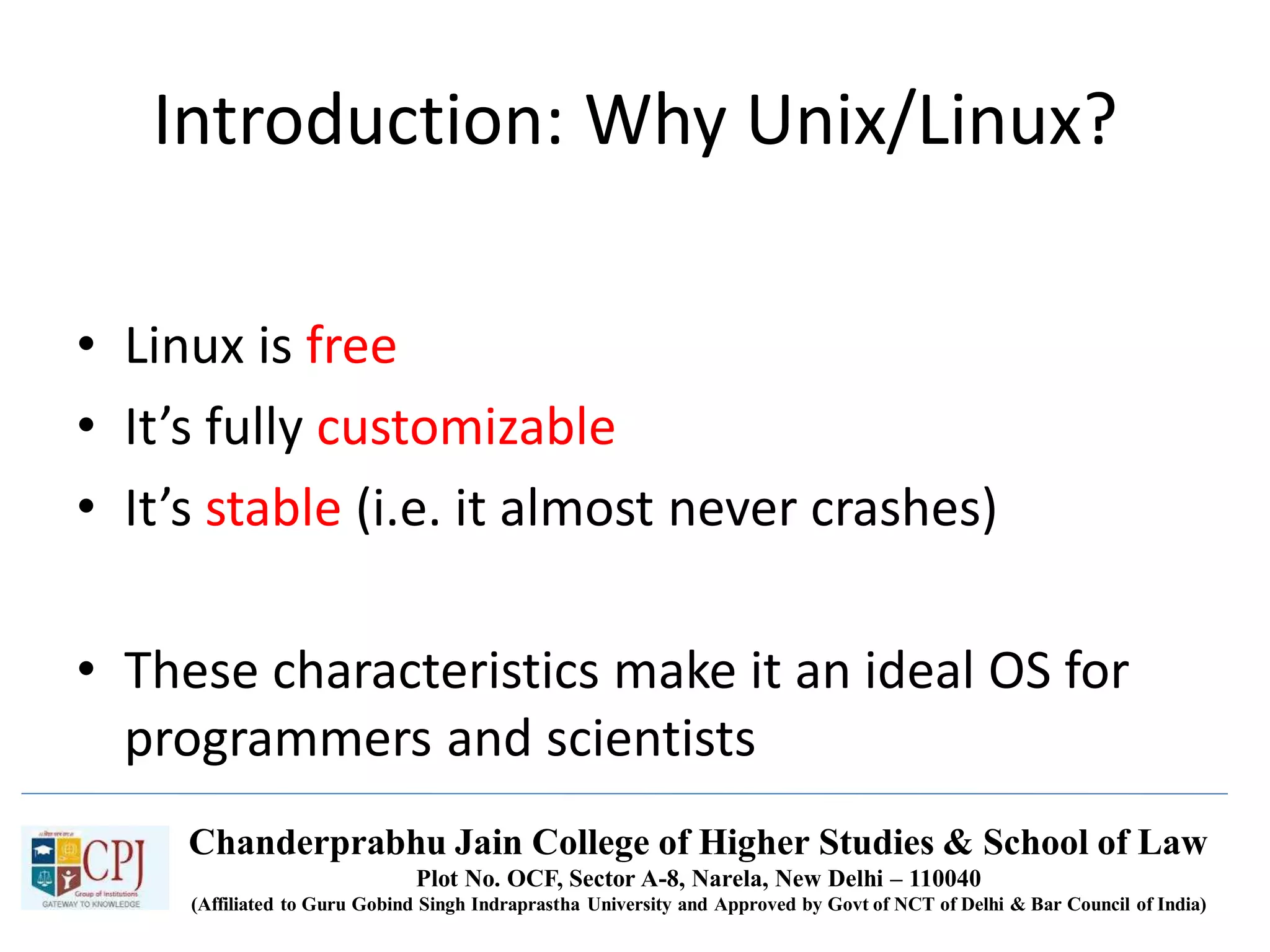 Linux environment | PDF