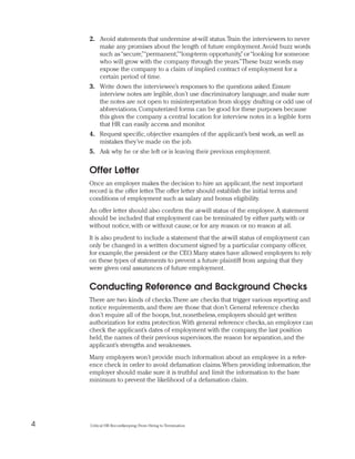 Critical HR Recordkeeping. From hiring to termination. | PDF