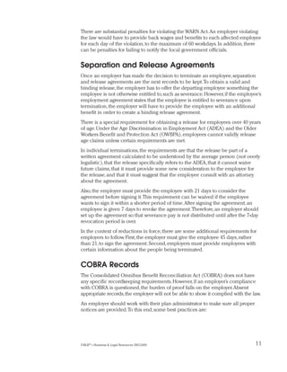 Critical HR Recordkeeping. From hiring to termination. | PDF