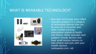 Scott Orkin - Wearable technology | PPT