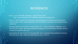 Scott Orkin - Wearable technology | PPT
