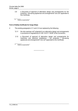 3066 Sola Samdts Safety Certs | PDF