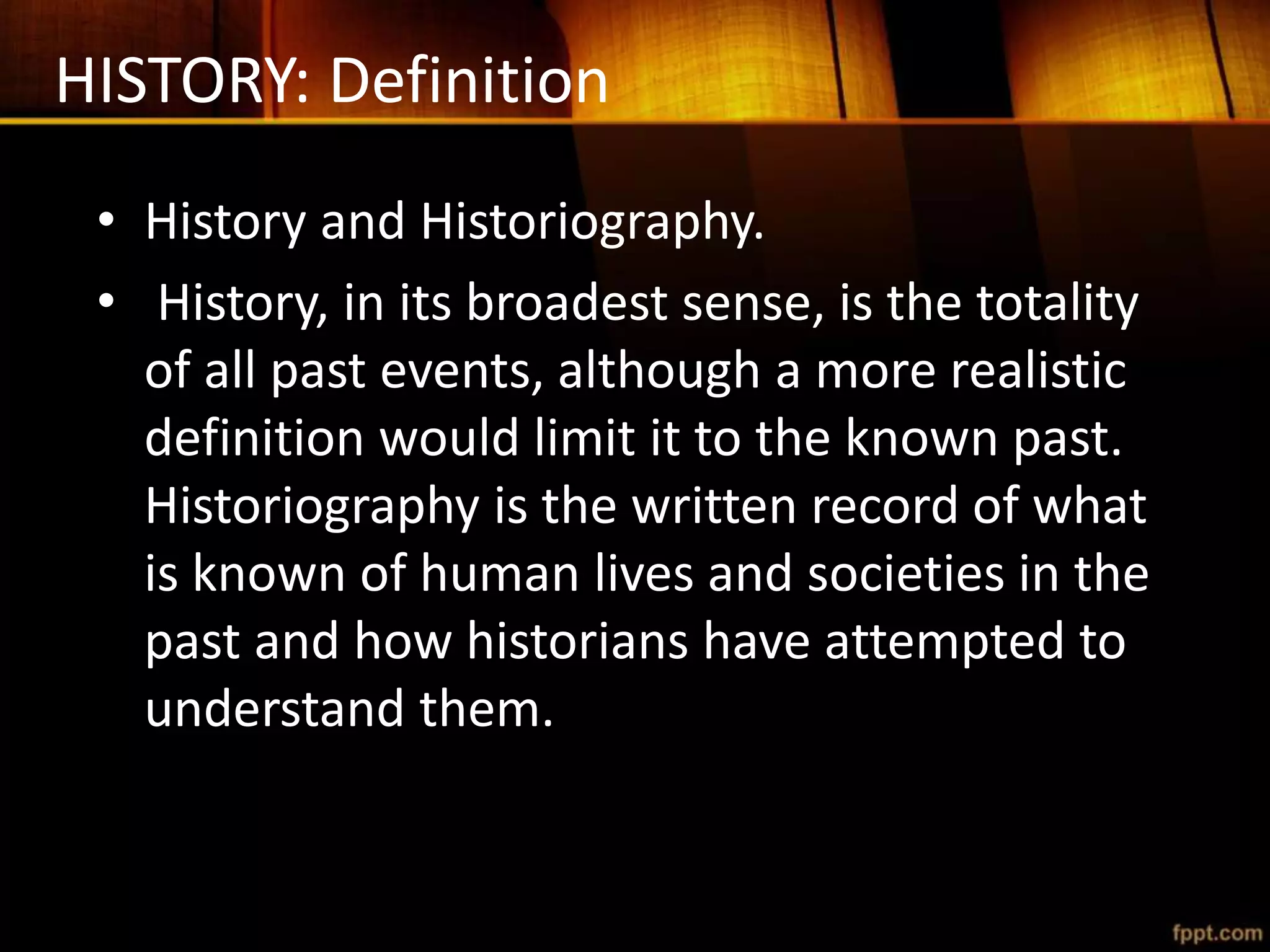 Historical Context: Emergence of Social Science Disciplines | PPTX