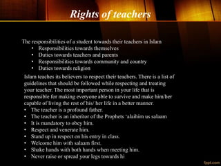 Characterstic of Islamic civilization and Social system of islam | PPTX