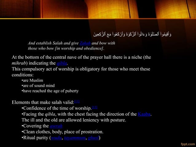 Characterstic of Islamic civilization and Social system of islam | PPTX