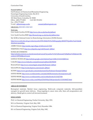 CV Jabbari | PDF