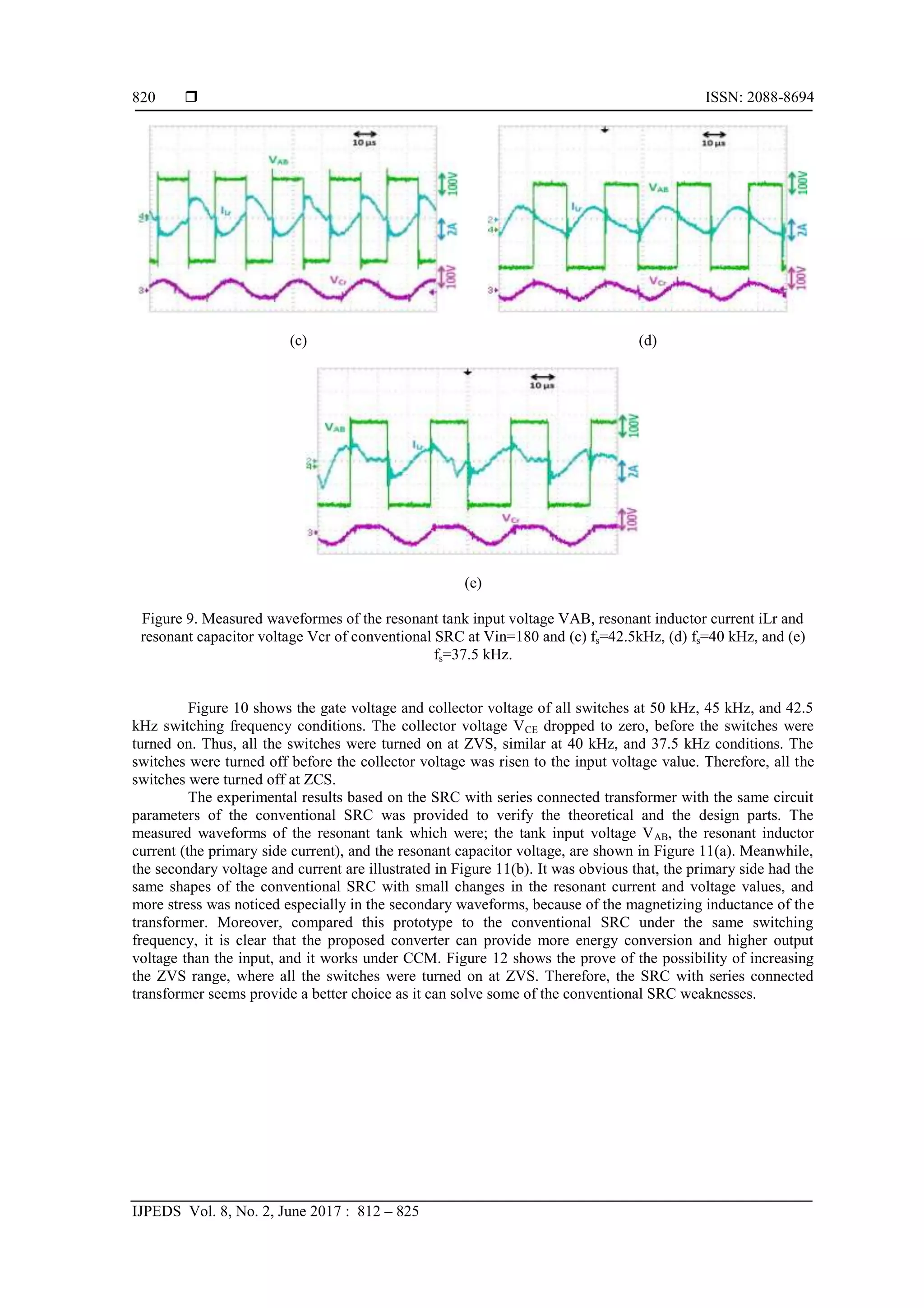 ZVS Full Bridge Series Resonant Boost Converter with Series-Connected Transformer | PDF