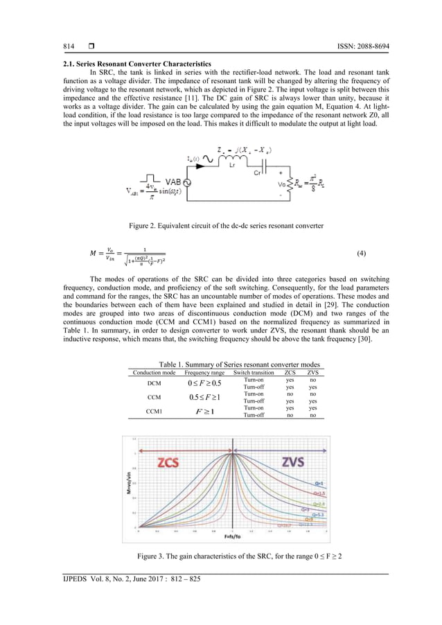 ZVS Full Bridge Series Resonant Boost Converter with Series-Connected Transformer | PDF
