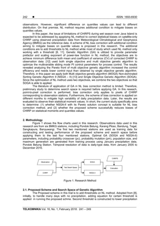 Estimating Parameter of Nonlinear Bias Correction Method using NSGA-II in Daily Precipitation ...