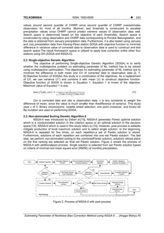 Estimating Parameter of Nonlinear Bias Correction Method using NSGA-II in Daily Precipitation ...