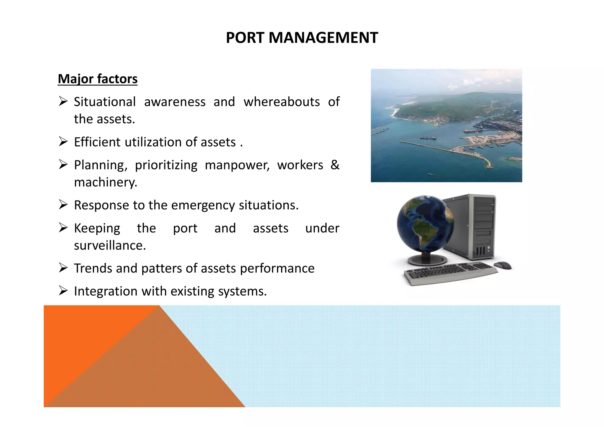 GIS - Asset Management - Sea Ports | PDF