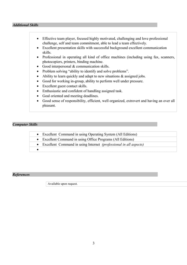 Rania Updated CV | PDF | Free Download