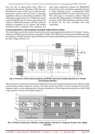 AC Grid Resilience Enhancement using VSM Control of HVDC Interties | PDF | Business Utilities ...