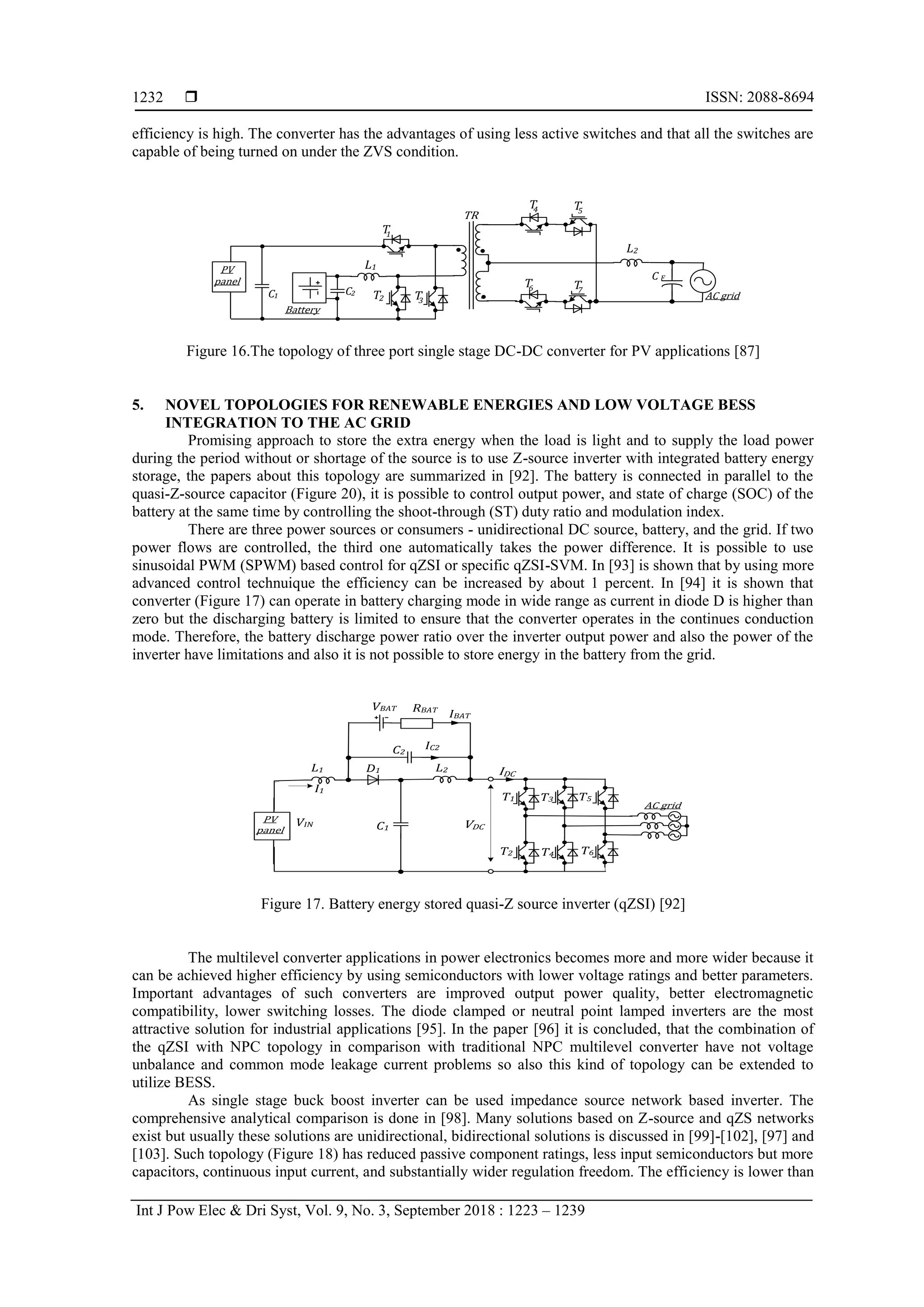 An Overview Of Bidirectional Ac Dc Grid Connected Converter Topologies