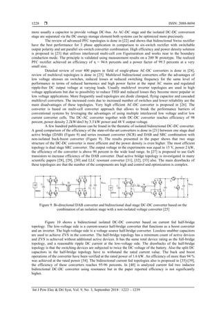 An Overview of Bidirectional AC-DC Grid Connected Converter Topologies for Low Voltage Battery ...