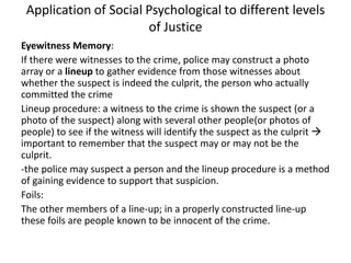 Social Psychology 2_ Law | PPTX