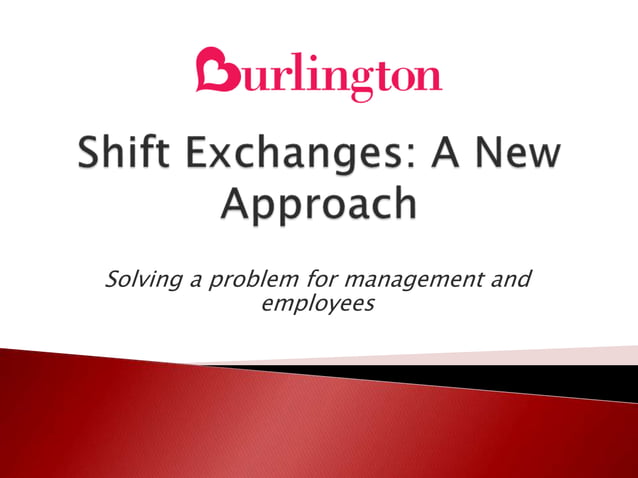 306 shift exchange presentation | PPT