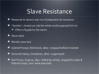 The "Peculiar Institution" | PPT