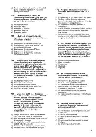 30704201 preguntas-y-respuestas-cardiologia | DOC
