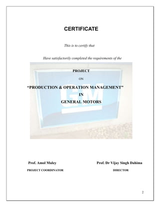 30727593 production-operation-management-general-motor-halol-chevrolet ...