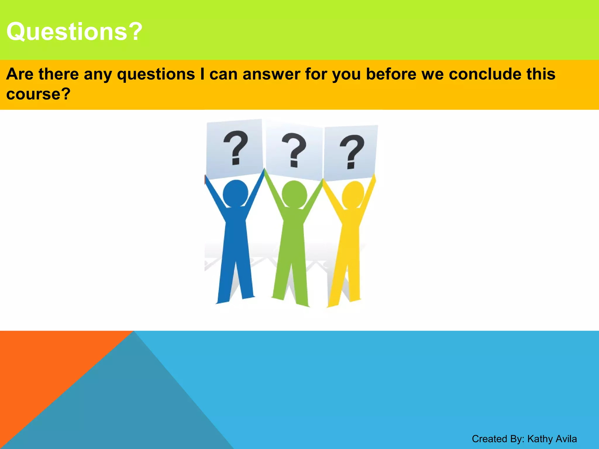 Portfolio Sample - ILT Course | PPT