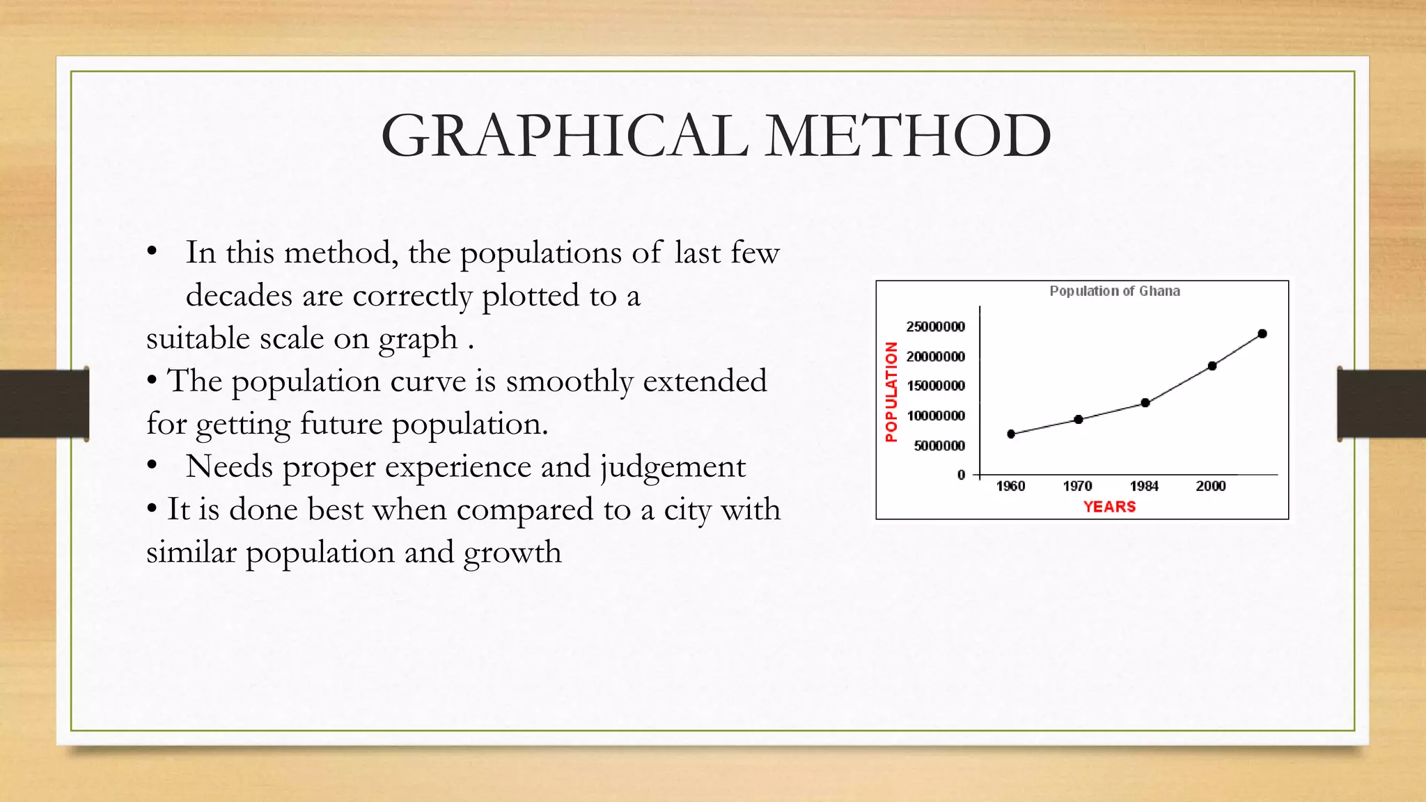 Population forecasting | PPTX