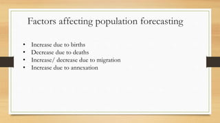 Population forecasting | PPTX