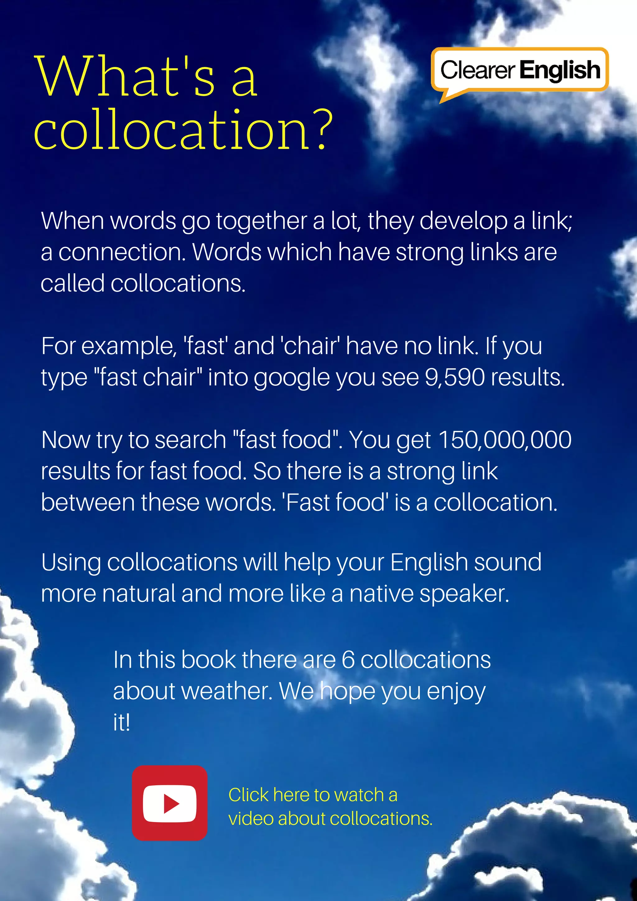 Weather Collocations | PDF