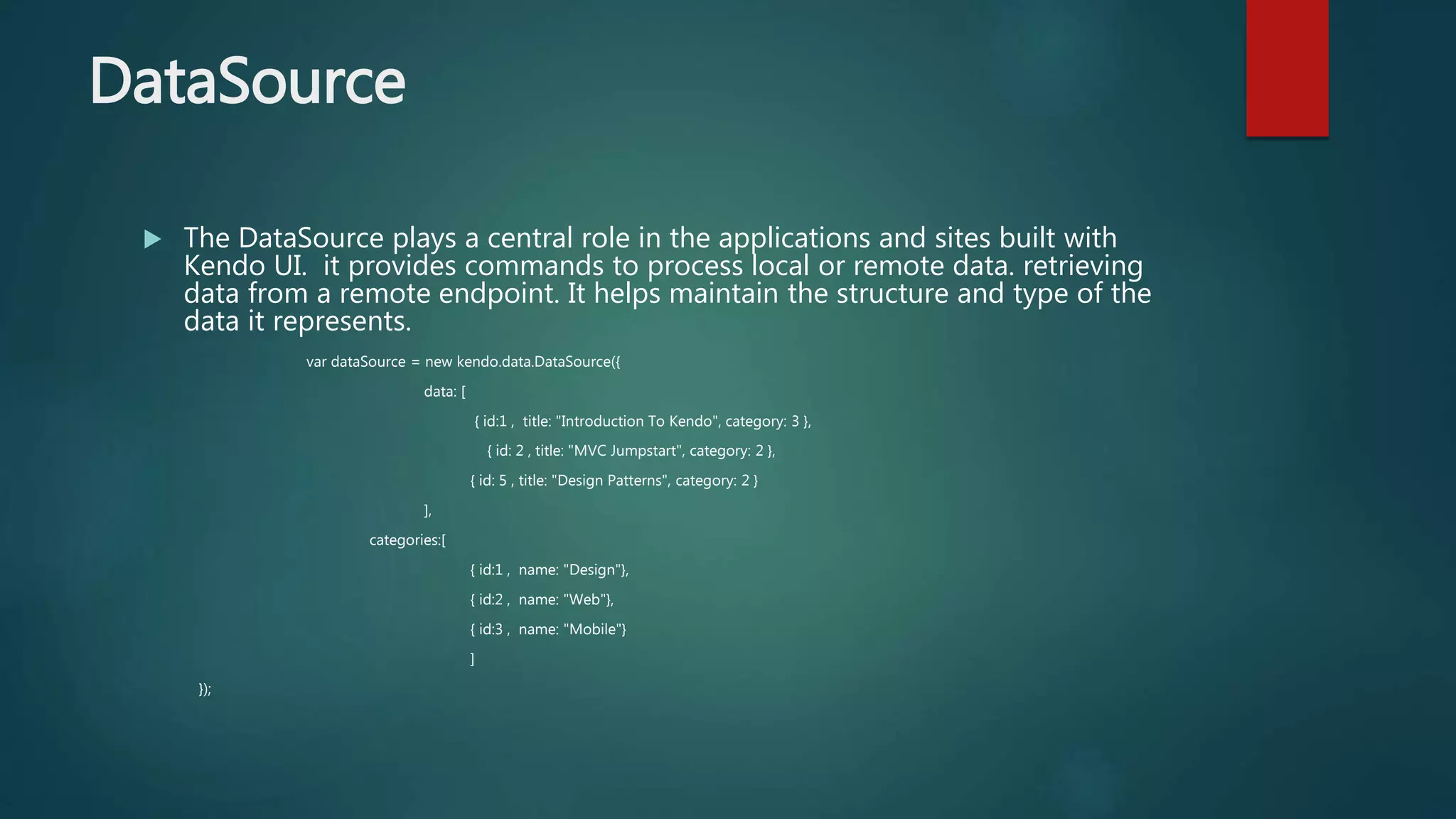 Introduction To Kendo Mobile Applications Ppt