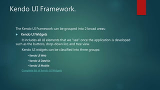 Introduction to Kendo Mobile Applications | PPT